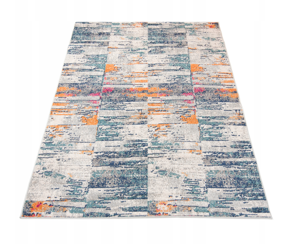 Covor de designer cu model colorat DENVER :: Lilly.ro