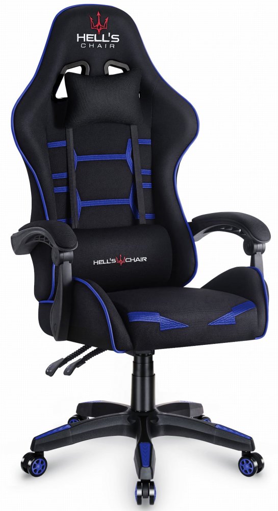 Gaming stol HC-1008 Mesh Blue :: Delamart