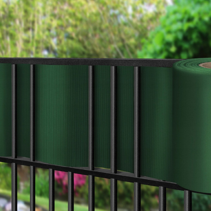 Фолио за засенчване на огради 19 cm x 35 m - зелено :: Delamart