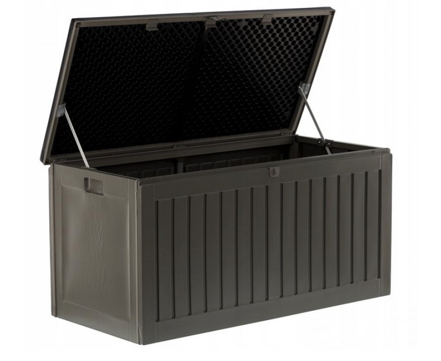 Záhradný box šedo-čierny - Domtextilu.sk